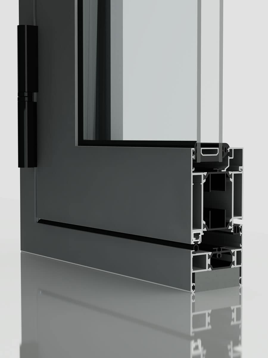 ALuK Optio 58BD Flush Entrance Door - Eximia Glazing Systems